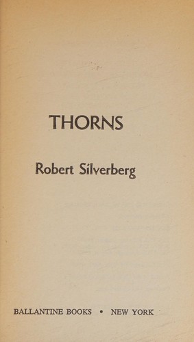 Thorns - Robert Silverberg - By The Book